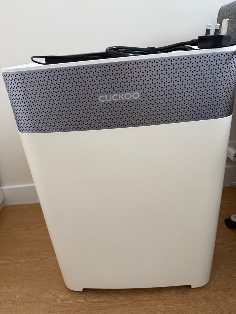 Cuckoo 空氣淨化器/Cuckoo Air Purifier CAC-B1210FWCL, 家庭電器, 空氣清新機及抽濕機 - Carousell