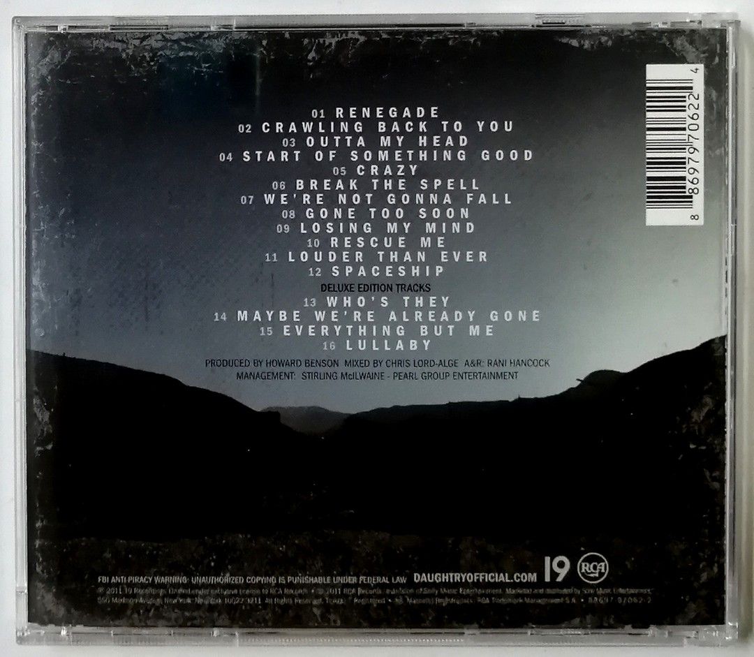 Daughtry - Break the Spell (Deluxe Edition) *799, Hobbies & Toys, Music ...