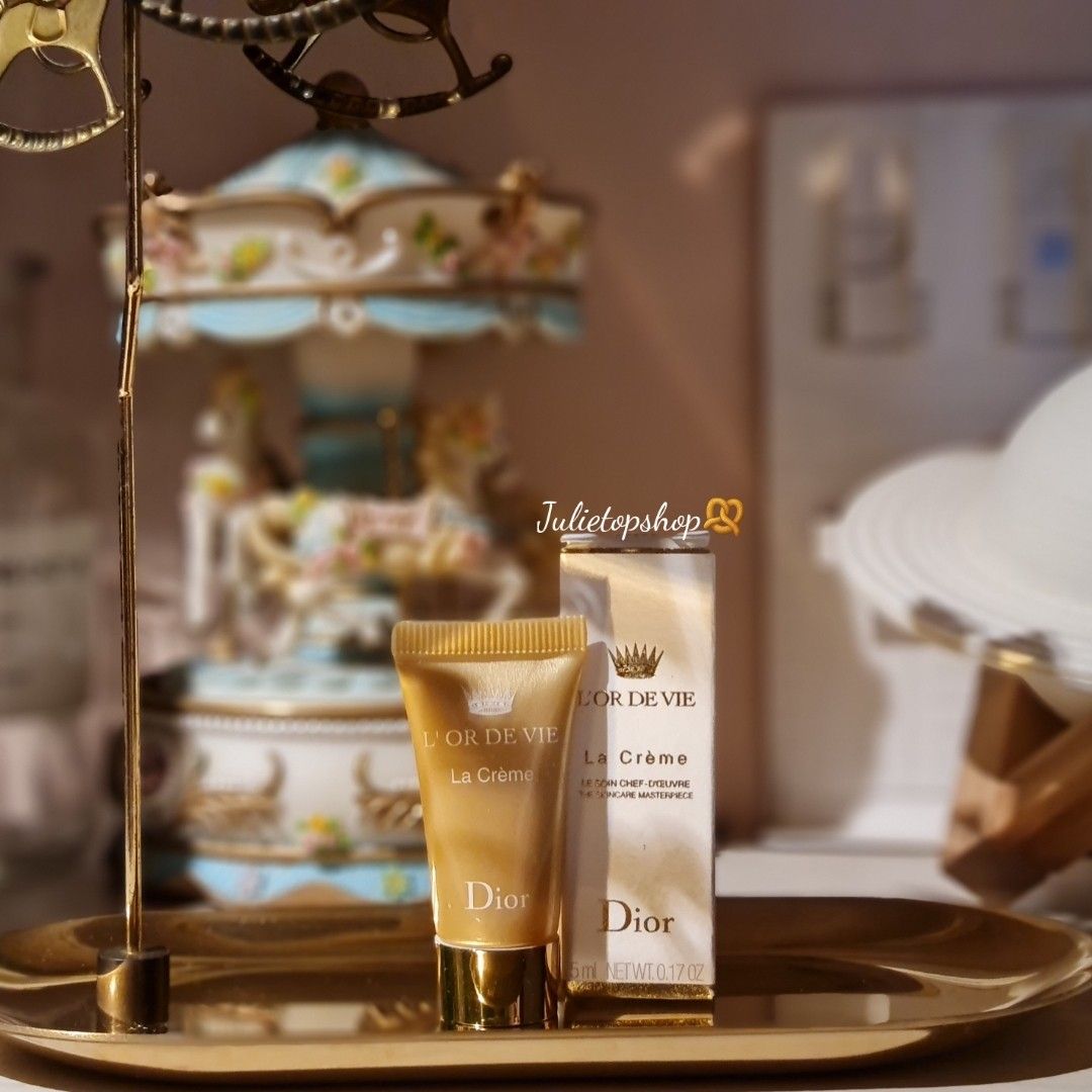 Dior L'Or De Vie Le Serum Set/La Creme 5ml Tube [Price for Each ...