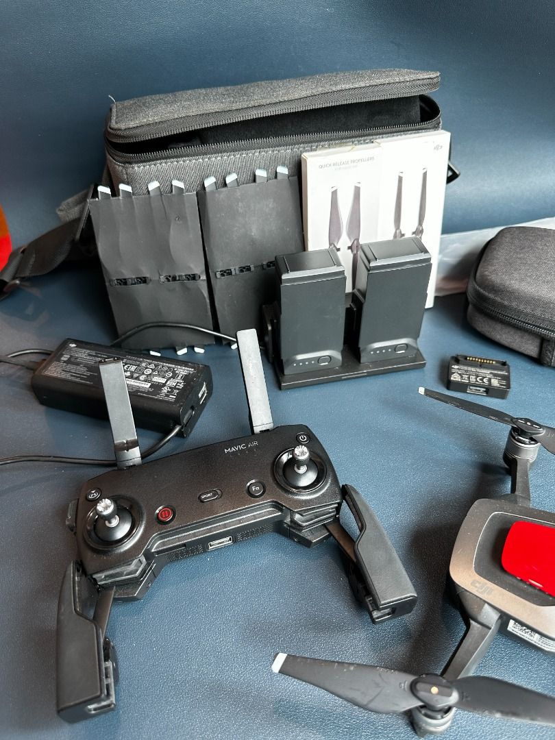DJI Mavic Air Fly More Extended Kit - 4K Drone - Full Accessories ...