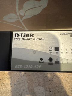 D-link 8 ports switch, Computers & Tech, Parts & Accessories, Networking on Carousell