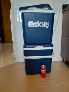 38L Cooler Box with Wheels and Handle, Sports Equipment, Fishing on ...
