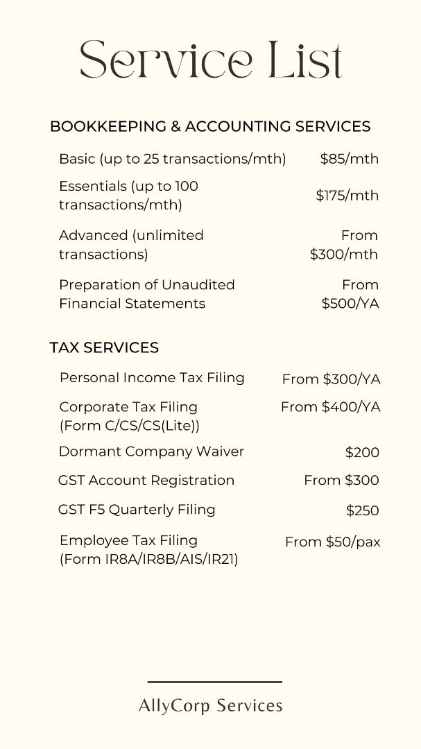 (EX-LAWYER) Company Incorporation, Secretary, Accounting, Tax, Annual ...