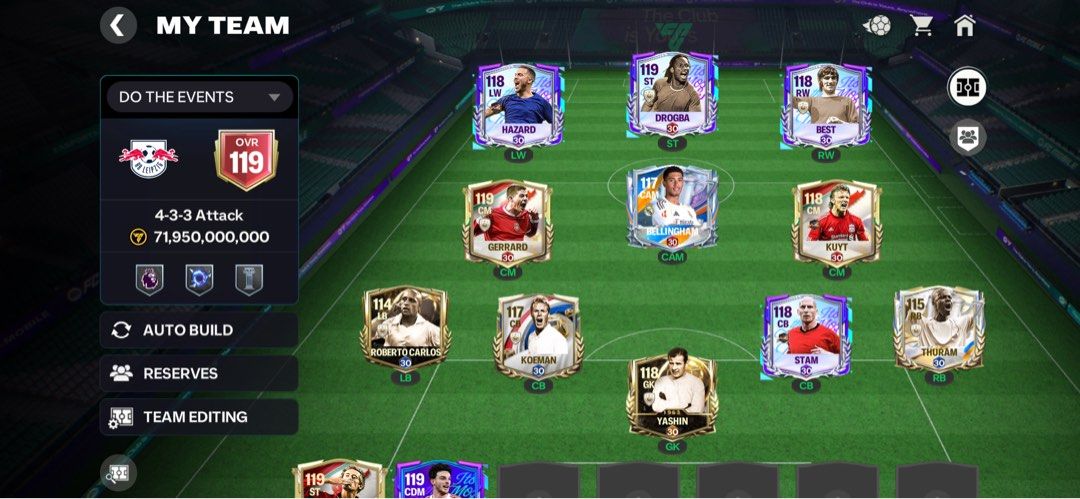 FC mobile account 119 OVR, Video Gaming, Video Games, Others on Carousell