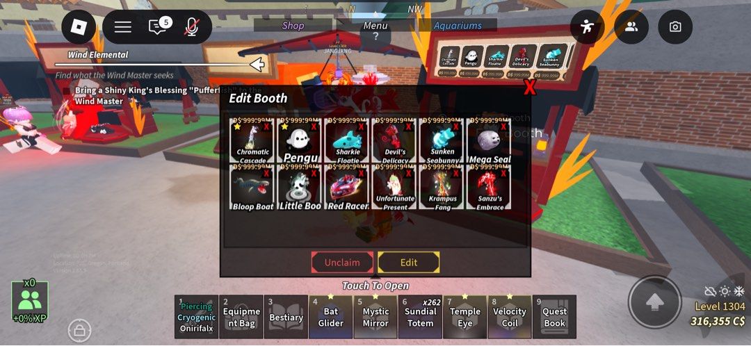 fisch boat and rod skins/ fisch coins , Video Gaming, Gaming ...