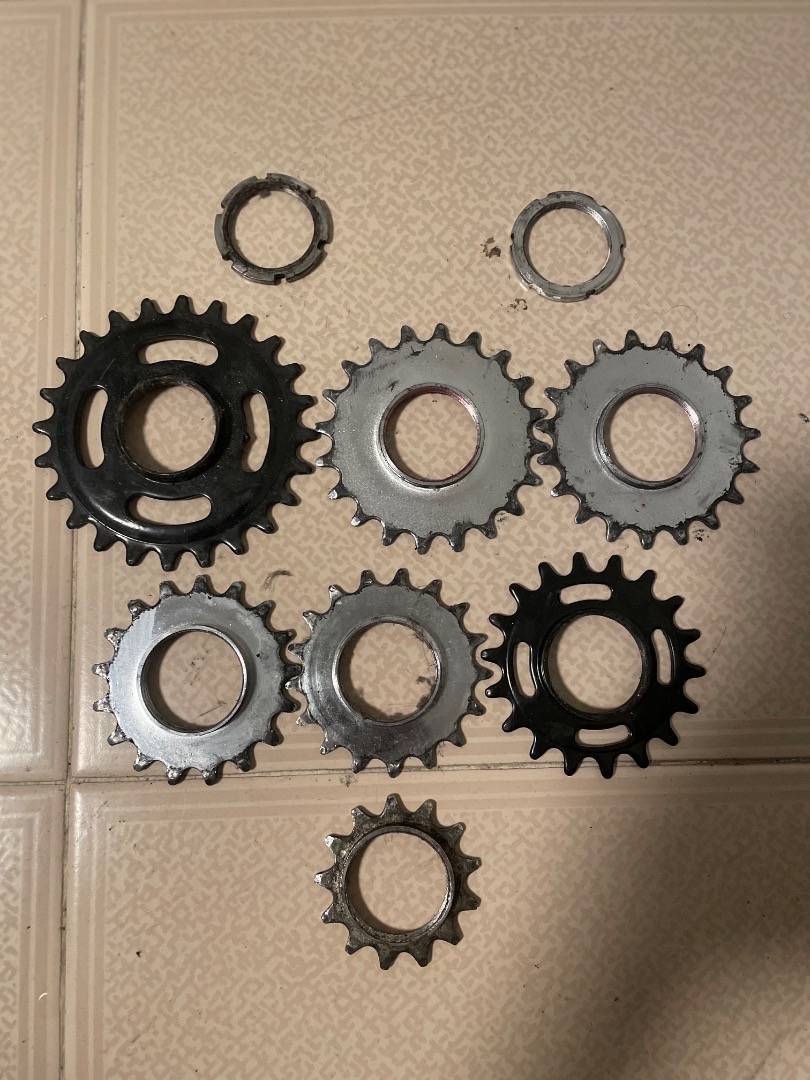 Fixed Gear Cog // Cogs fixie track 17t, 18t, 19t, 20t, 24t, Sports ...