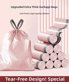 45+ pcs new giant bin garbage refuse bags, Furniture & Home Living ...