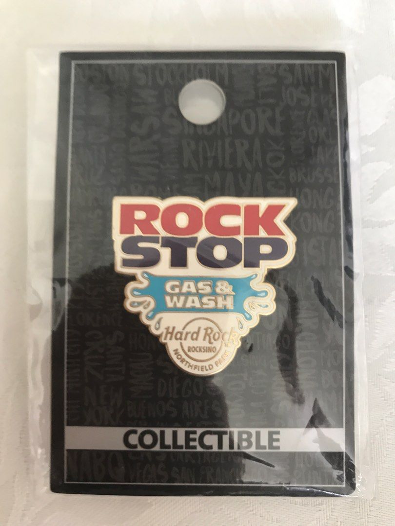 Hard Rock Rock Stop “Car Was” Pin!, Hobbies & Toys, Memorabilia ...