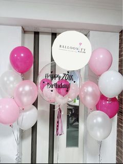 (Read description) balloon ribbon curling string tying balloon helium ...