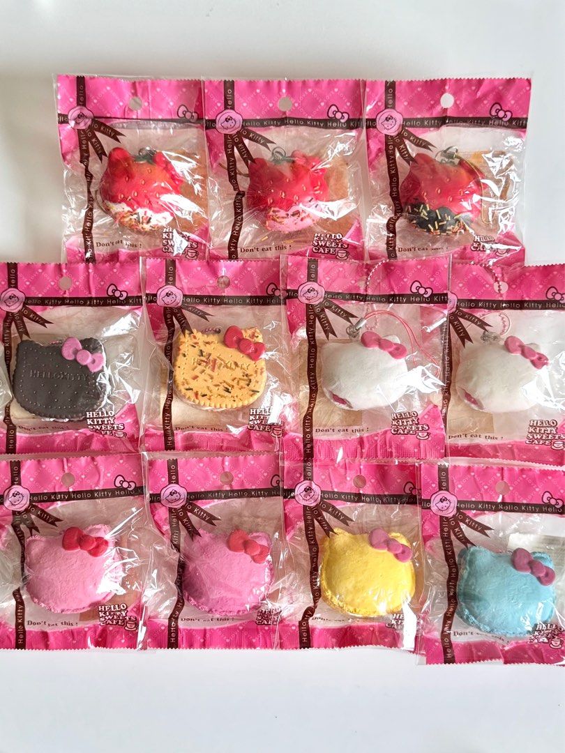 Hello Kitty Sweets Cafe Squishy, Hobbies & Toys, Toys & Games on Carousell