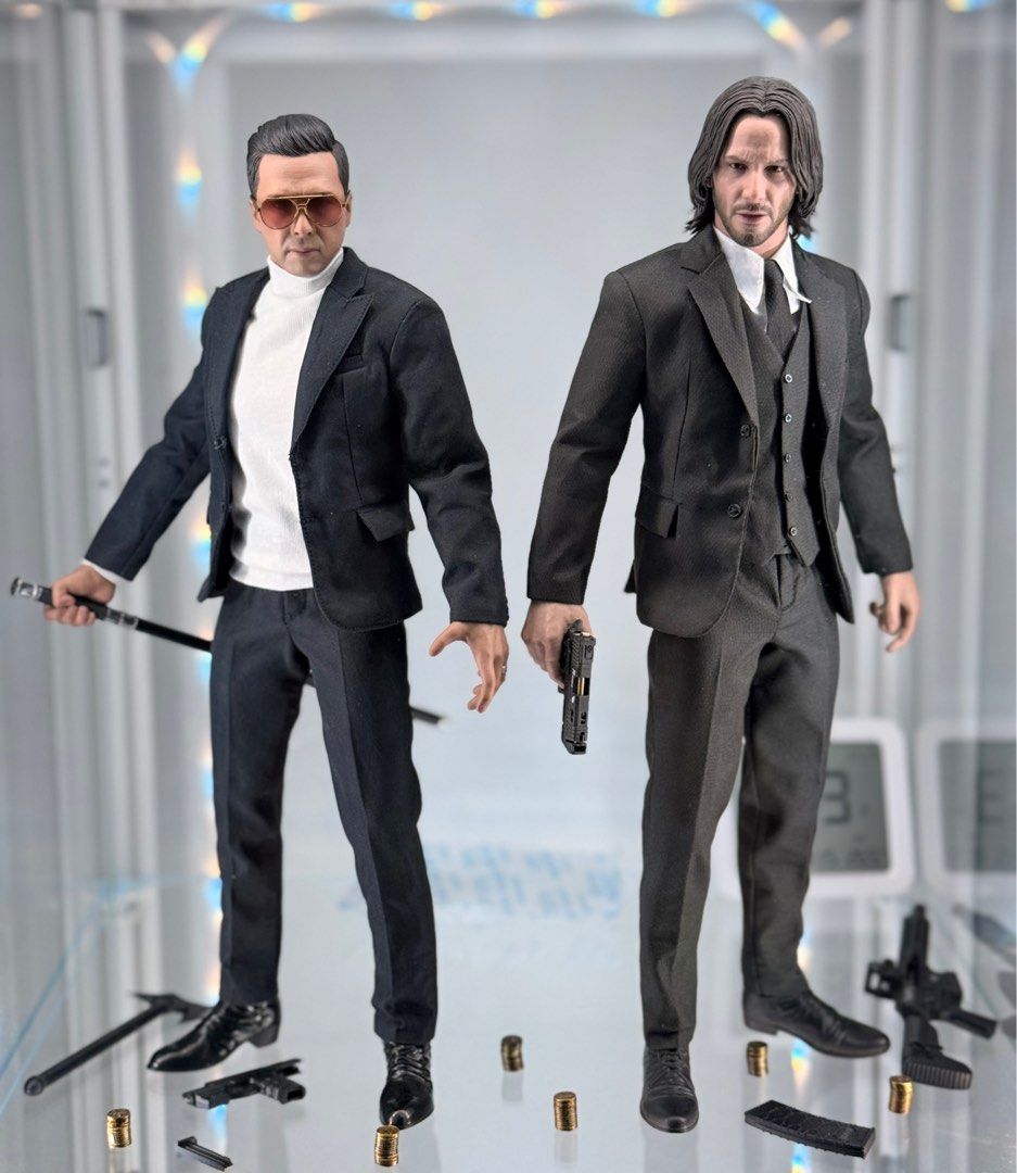 Hot Toys John Wick MMS729 & Caine MMS730, Hobbies & Toys, Toys & Games ...