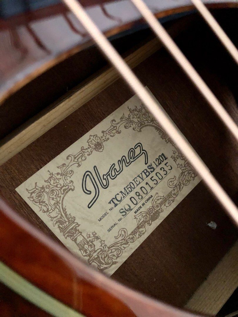 Ibanez Talman Acoustic Guitar, Hobbies & Toys, Musical Instruments on ...