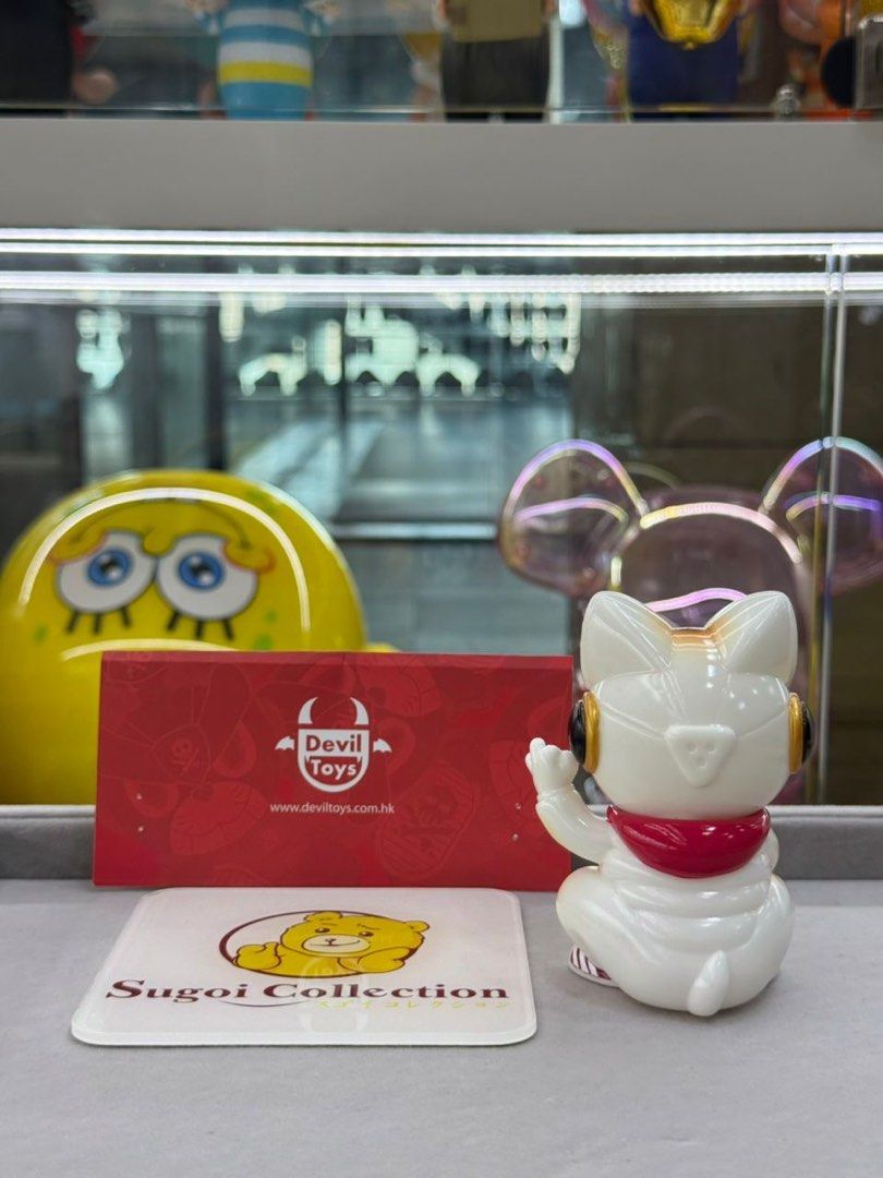 [In Stock] Quiccs Maneki Neko white ver., Hobbies & Toys, Toys & Games ...