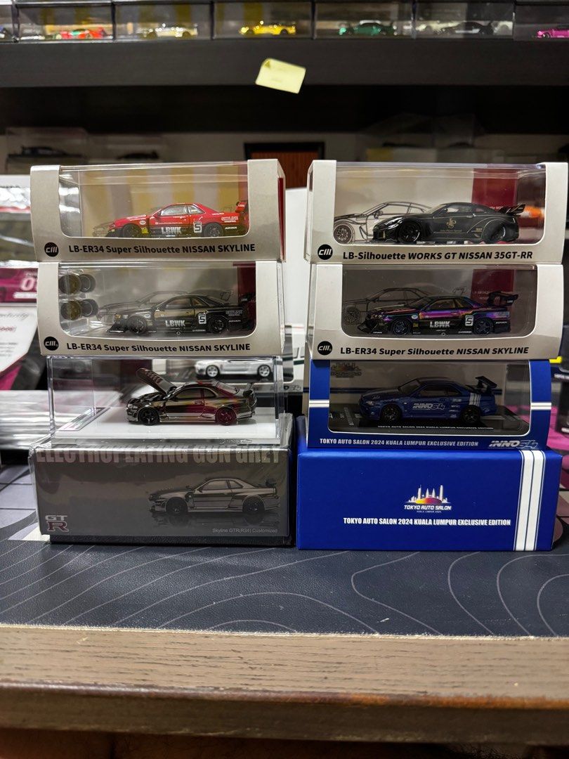 Inno Models , Motorhelix & CM model 1:64 Nissan Skyline Gtr, Hobbies ...