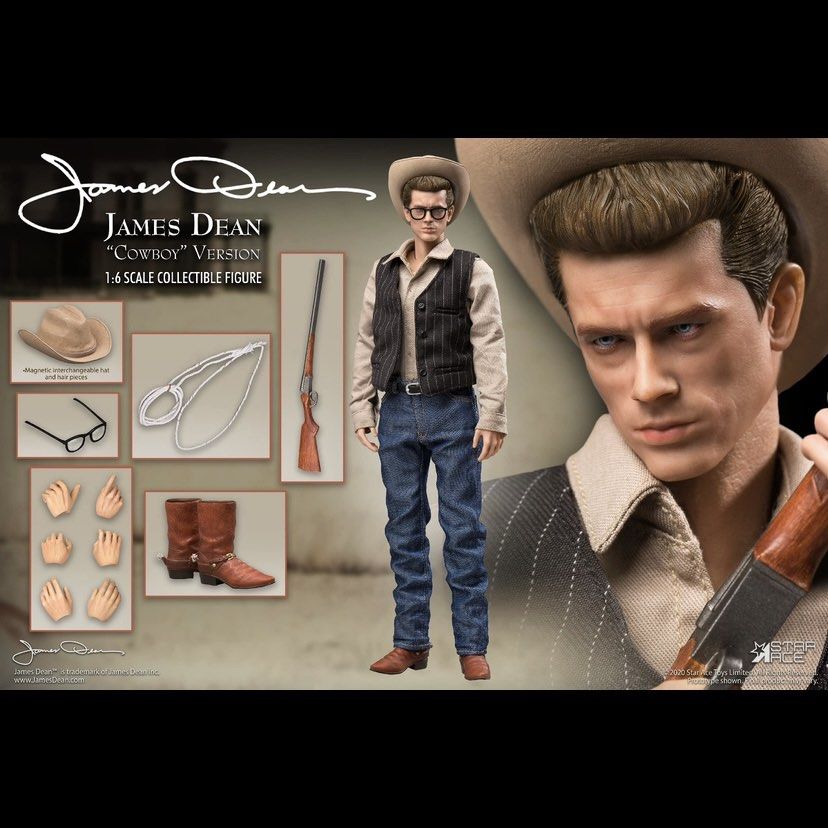 James Dean Cowboy Giant Film - Star Ace Toys 1/6 Scale Collectible ...