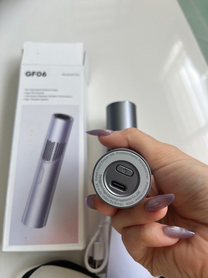 Jomo portable folding mini fan 199 speed Powerful Quiet, TV & Home ...