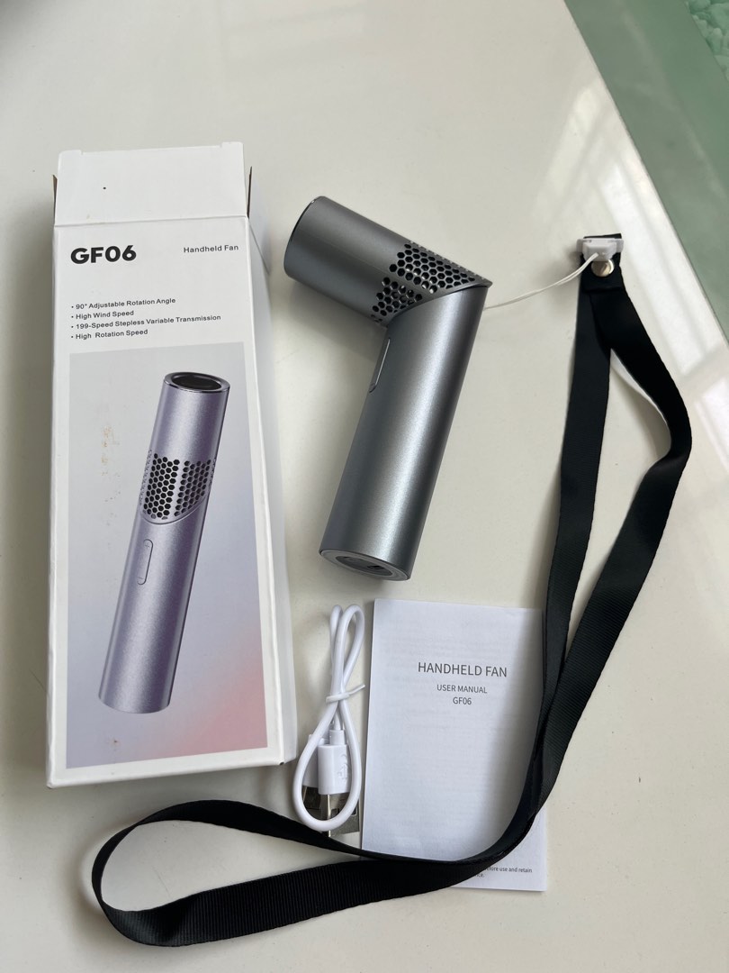 Jomo portable folding mini fan 199 speed Powerful Quiet, TV & Home ...