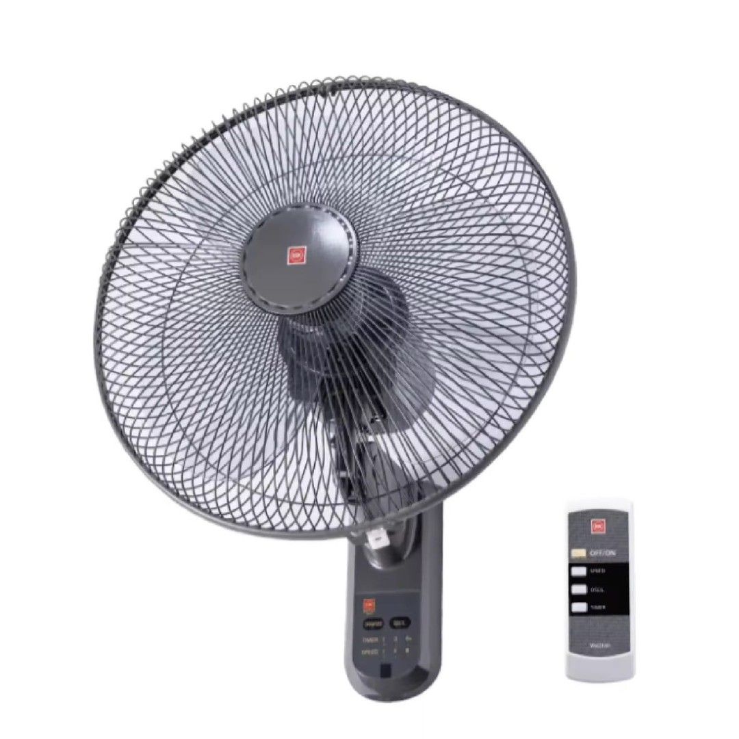 KDK Wall Fan with Remote Control - KC-4GR, Furniture & Home Living ...