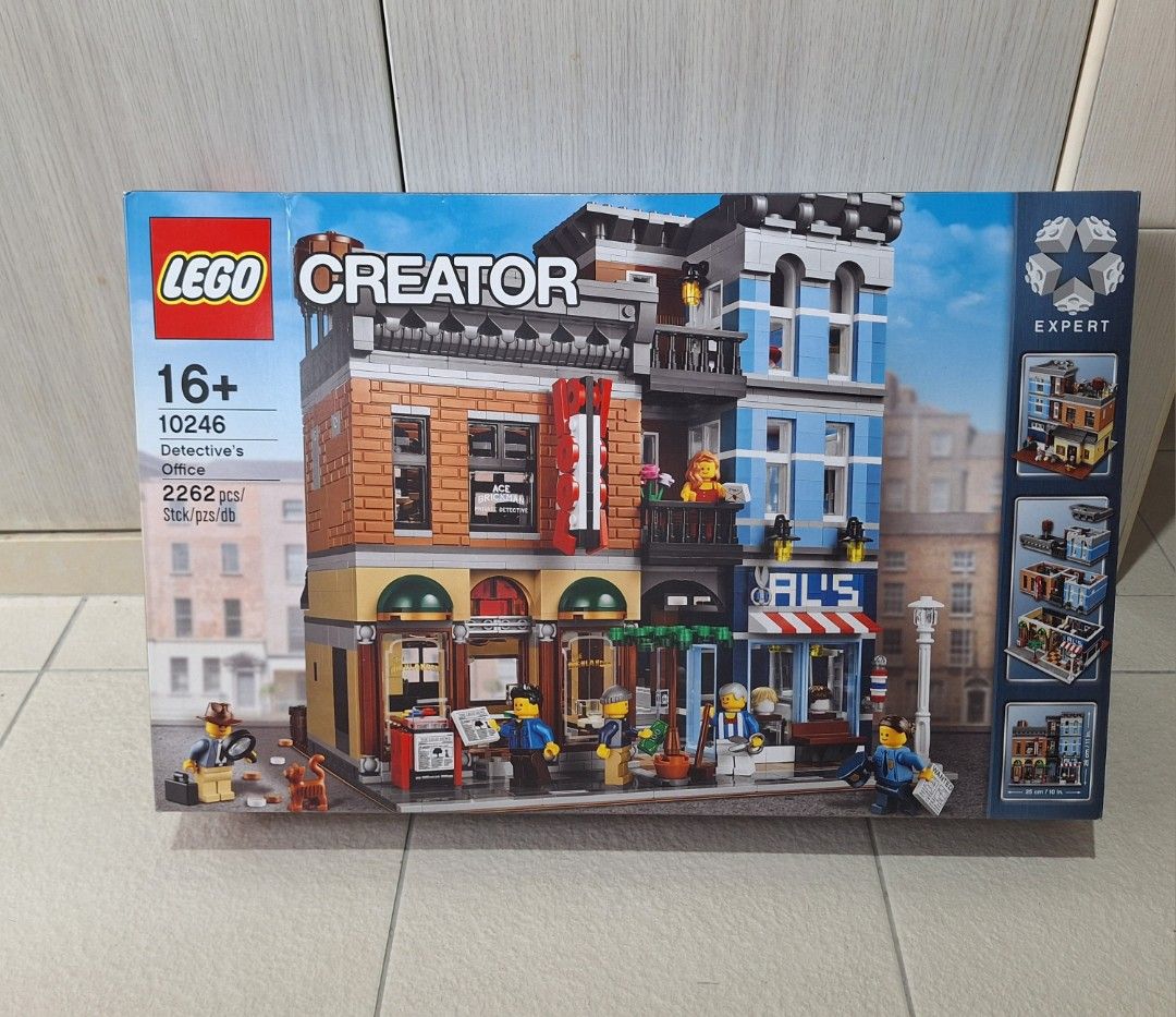 Lego 10246 Detective Office creator modular house 3rd party USB powered ...