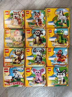 LEGO CNY/LNY Chinese Zodiac Series (11 boxes from sheep to snake ...