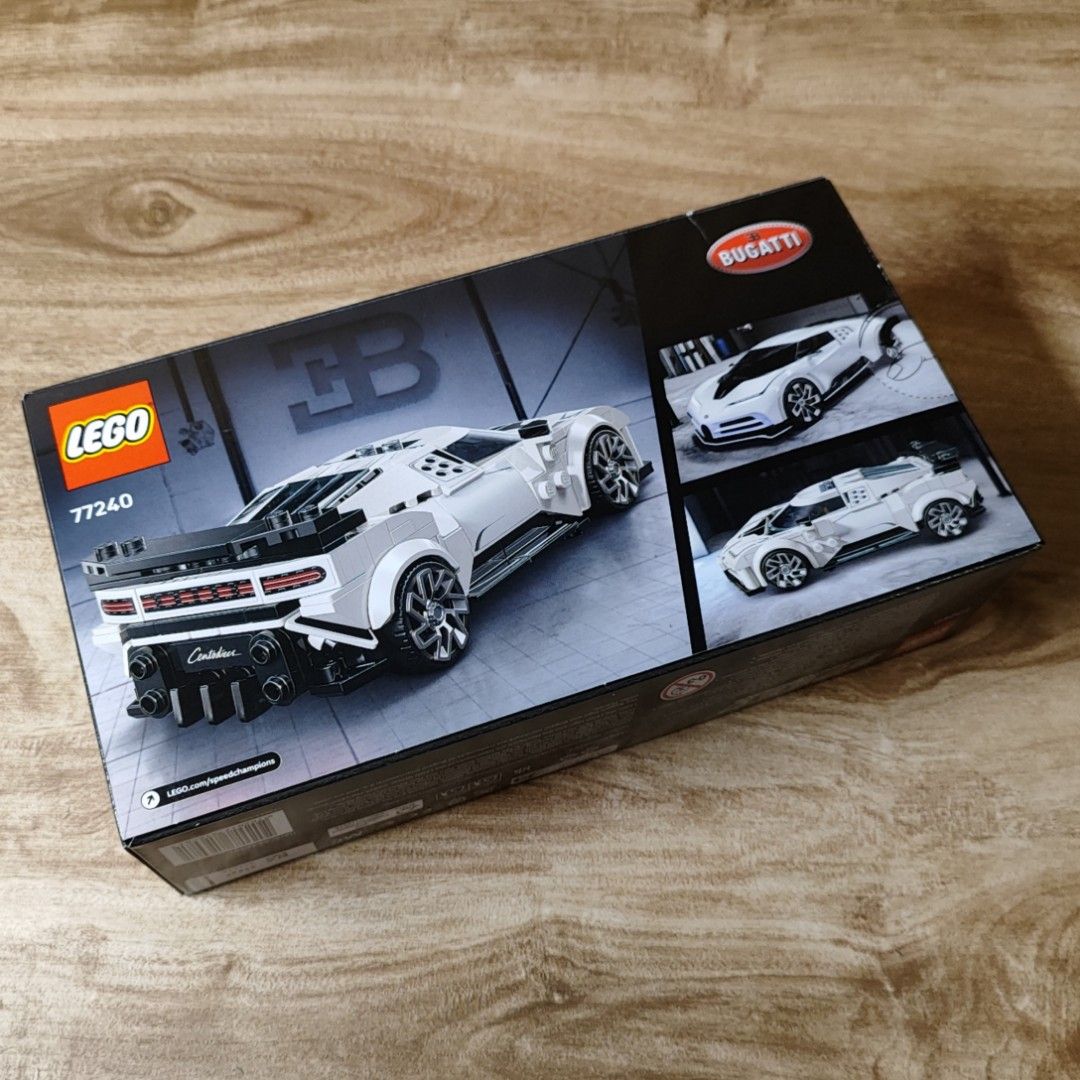 LEGO Speed Champions Bugatti Centodieci Hyper Sports Car 77240, Hobbies ...