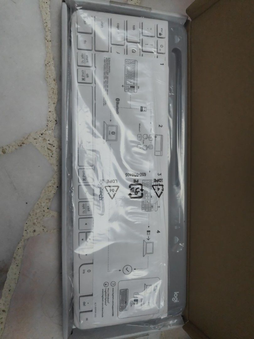 Logitech K580 Slim Multi-Device Keyboard, Computers & Tech, Parts ...