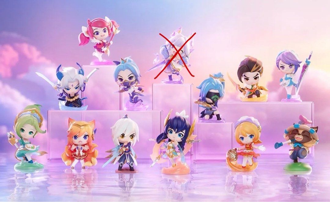 LOL Fight for the Golden Spatula TFT Popmart chibi series figures I ...