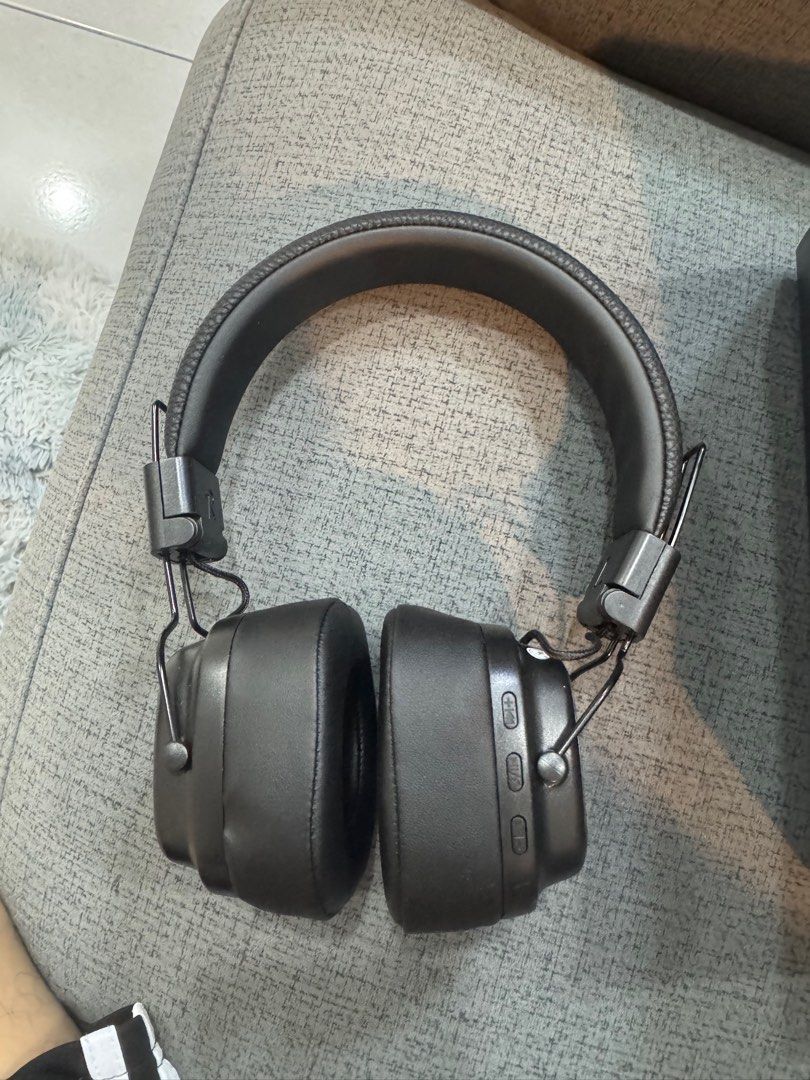 Marshall Major IV Wireless Headphones - Black, Audio, Headphones ...