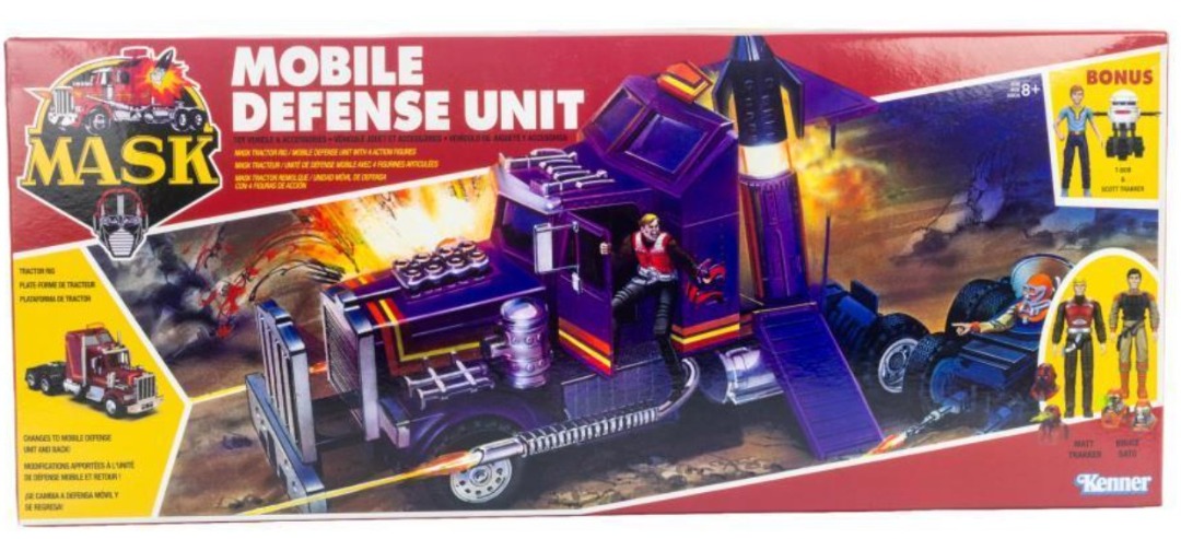 M.A.S.K. Loyal Subjects Mobile Defense Unit Vehicle with Matt Trakker ...