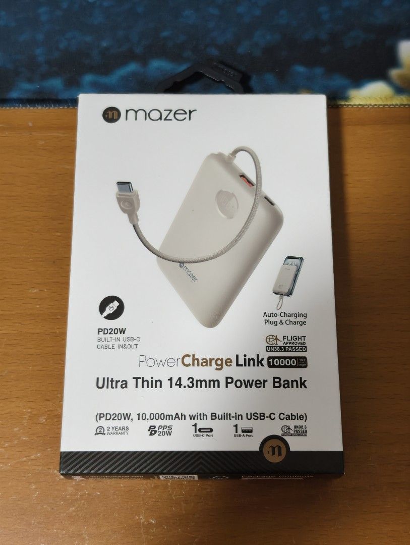 Mazer PowerCharge Link 10000mAh Power Bank, Mobile Phones & Gadgets ...