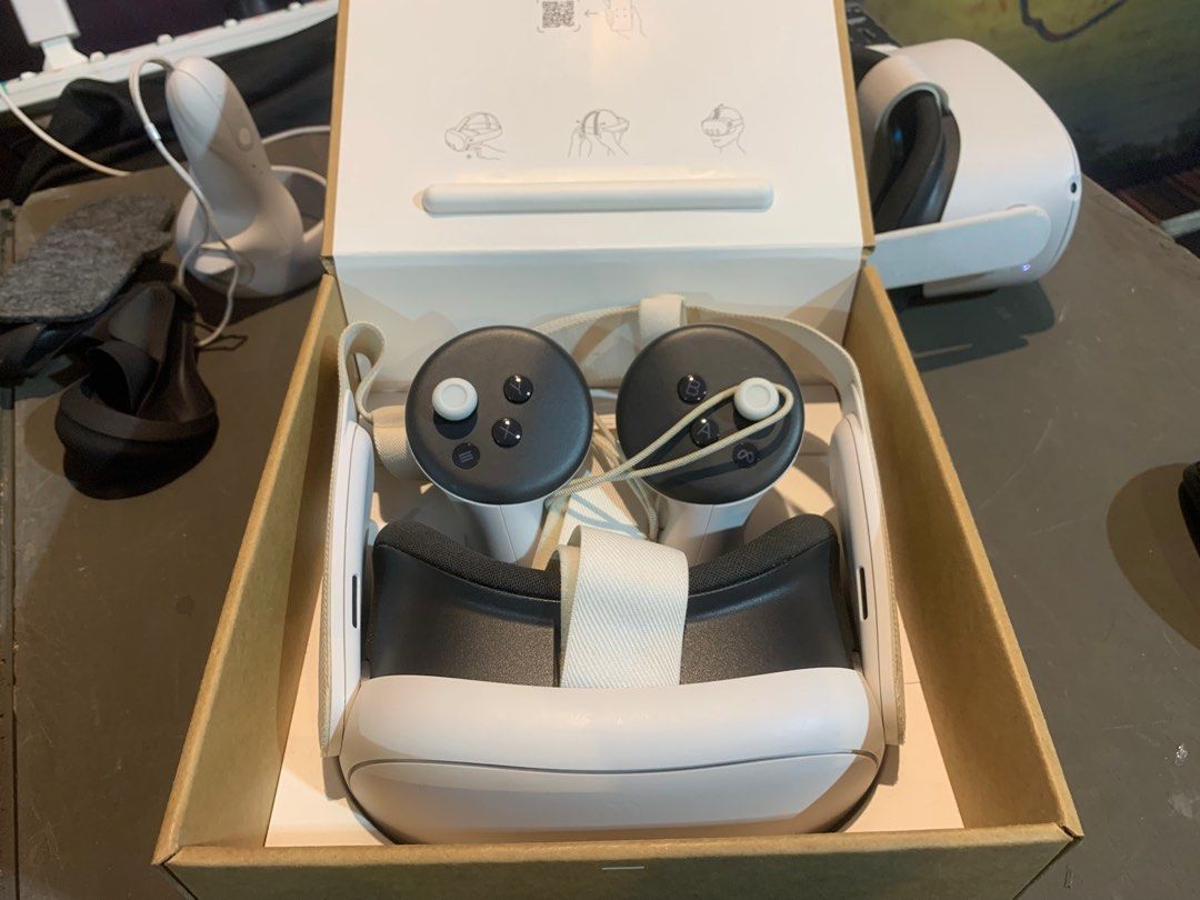 Meta Quest 3 128GB VR Headset, Video Gaming, Gaming Accessories ...