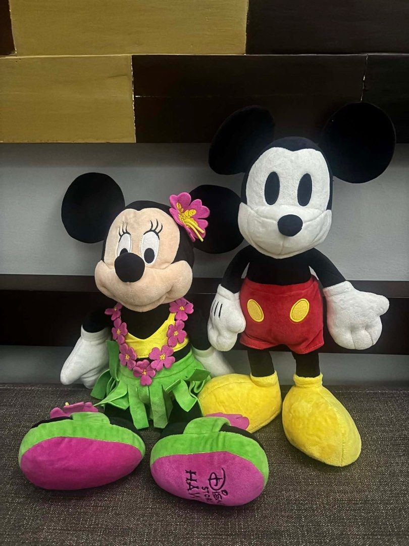Mickey and Minnie Plush Toy (Medium-Large Plushies) with Goofy as ...