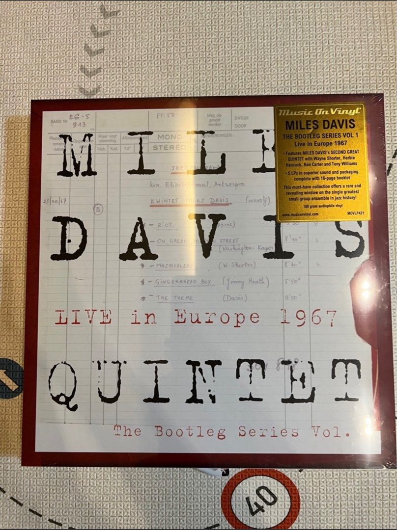 Miles Davis The Bootleg Series Vol. 1: Live In Europe 1967 5LP, Hobbies ...