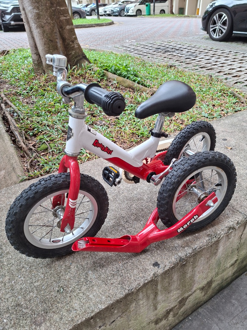 Morph Balance Bike - Red and White, Sports Equipment, Bicycles & Parts, Bicycles on Carousell