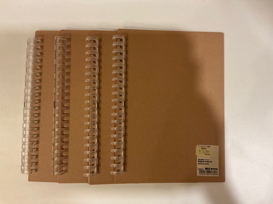 Muji A5 notebooks + campus paper, Hobbies & Toys, Stationery & Craft ...