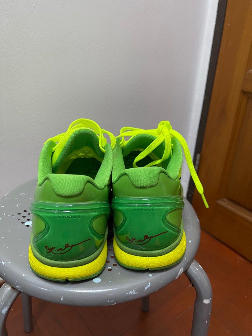 Nike Kobe 6 protro Grinch China edition, Men's Fashion, Footwear ...