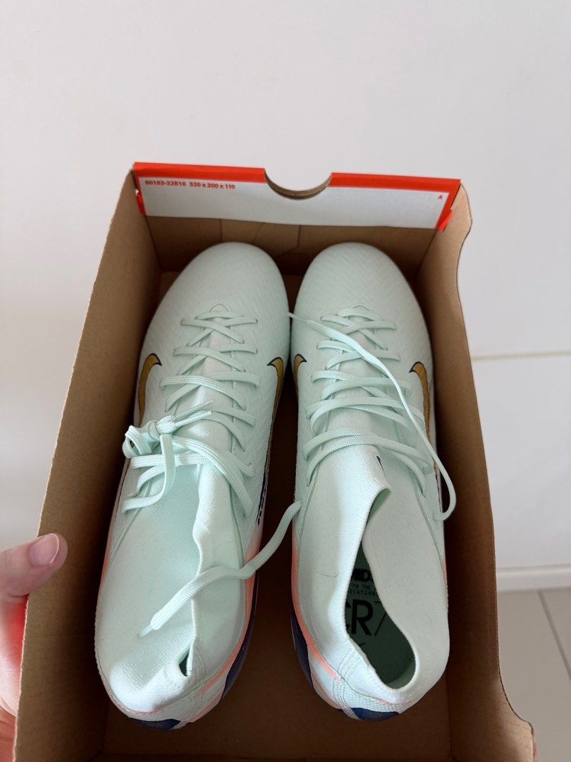 Nike Zoom Mercurial Superfly 10 FG Football Boots, Men's Fashion ...