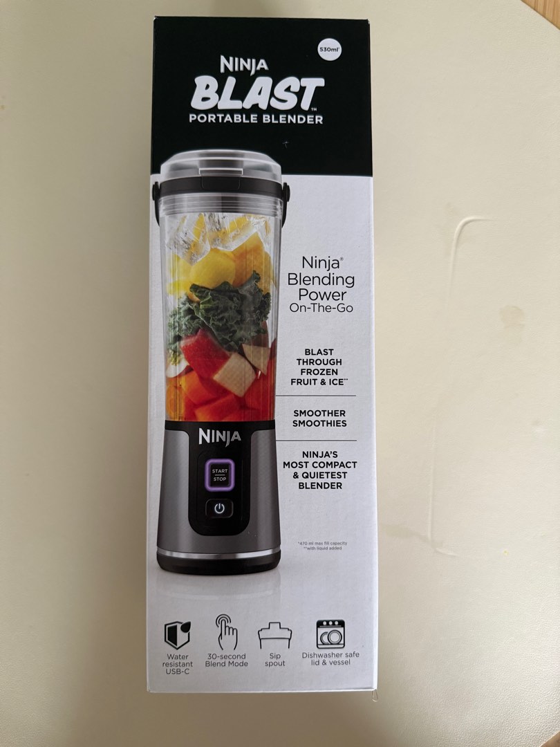 Ninja Blast Portable Blender - Brand New, TV & Home Appliances, Kitchen ...
