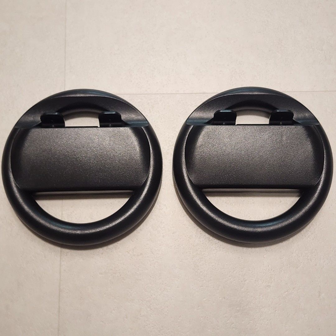 Nintendo Switch Joycon Steering Wheels (Not for Switch 2), Video Gaming ...