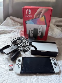 Nintendo Switch Oled, Video Gaming, Video Game Consoles, Nintendo on Carousell