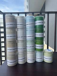 Nippon Paint Kit - Roller, Brushes, Drop Sheet, Furniture & Home Living ...