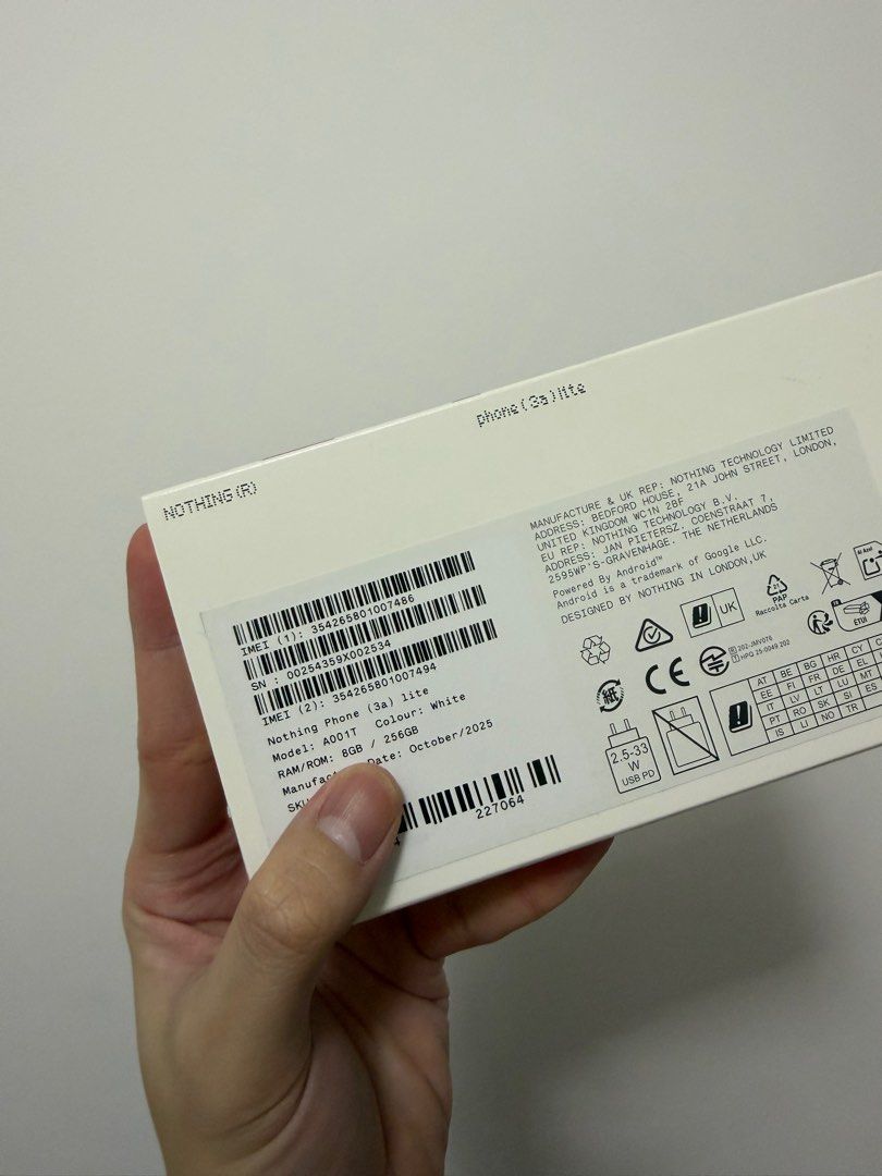 Nothing Phone (3a) Lite White 256GB, Mobile Phones & Gadgets, Mobile ...