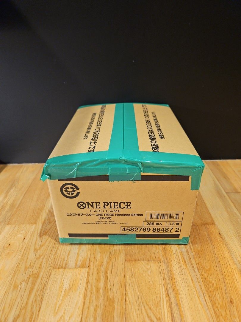 One Piece TCG Card JP EB-03 EB03 Heroines Edition Booster Box Sealed ...