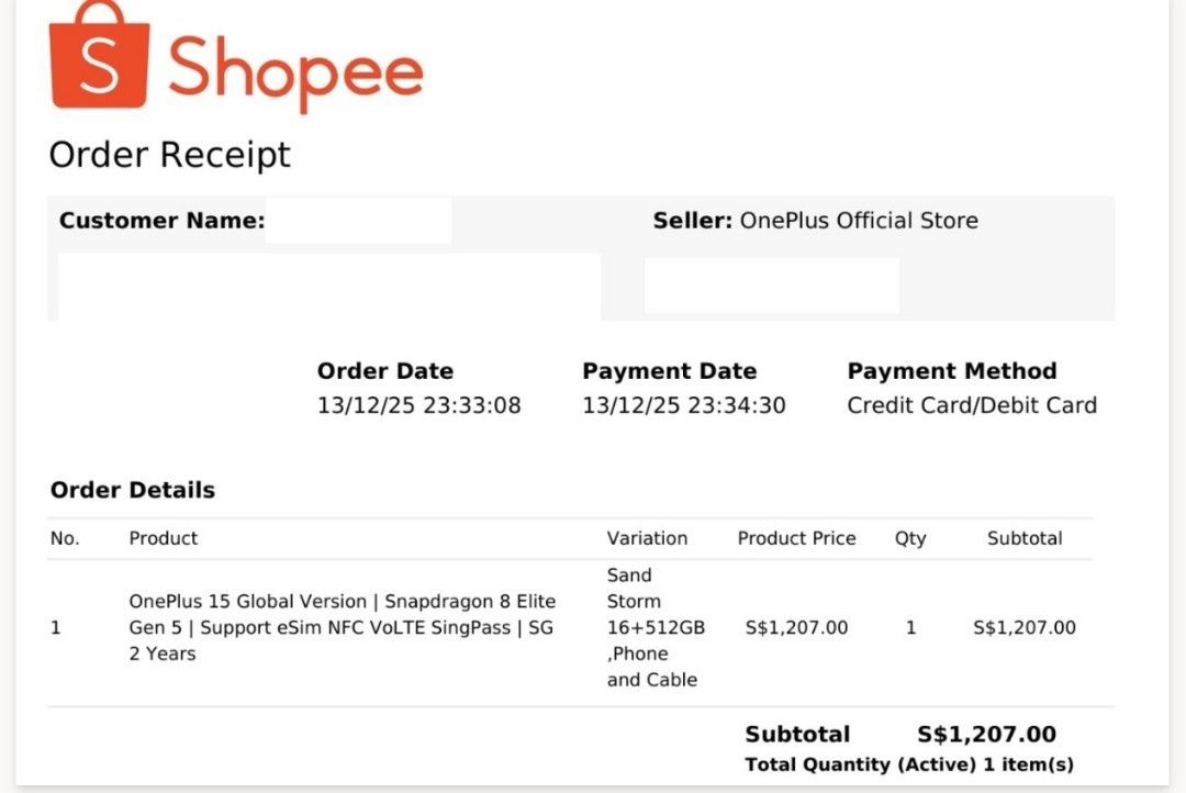 OnePlus 15 5G Sand Storm 512GB, Mobile Phones & Gadgets, Mobile Phones ...