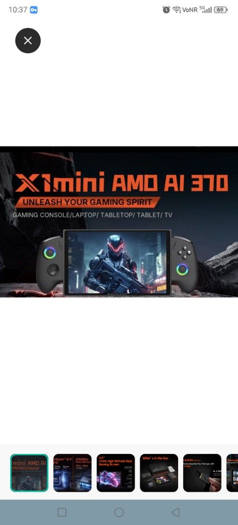 Onexplayer x1 mini, Video Gaming, Video Game Consoles, Others on Carousell