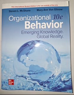 Organizational Behavior: An Asian Perspective Textbook (NUS MNO1706 ...