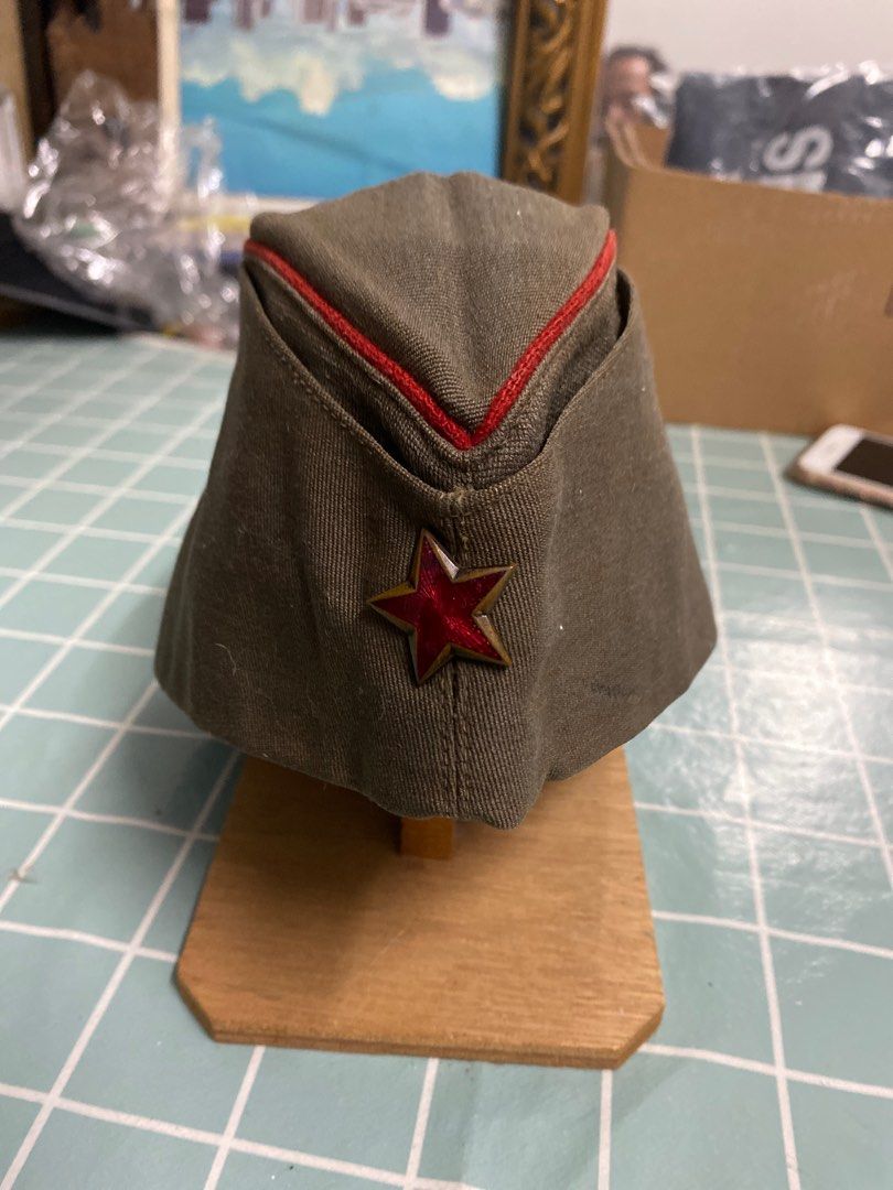 “Original Yugoslav Partisan Red Star Side Cap | WWII Era Communist Army ...