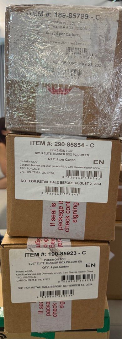 🌟tcgHAN🌟Shrouded Fable/Twilight Masquerade/Stellar Crown Pokemon Center ...