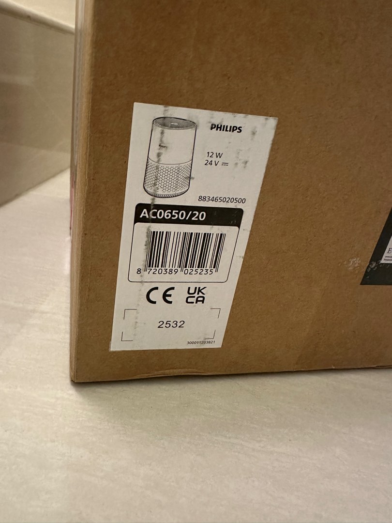 Philips 600 Series Air Purifier AC0650/20 600i 飛利浦 空氣清新機 全新, 家庭電器, 空氣 ...