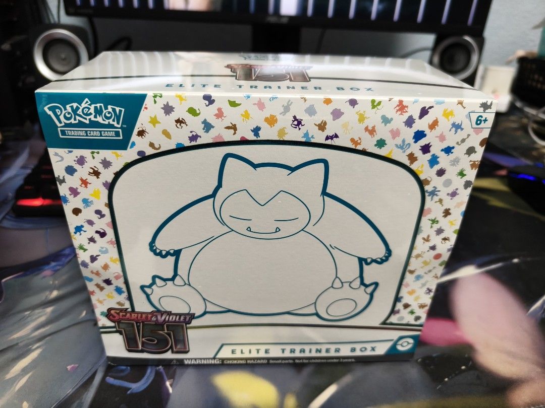 Pokemon Scarlet & Violet 151 Elite Trainer Box, Hobbies & Toys, Toys ...